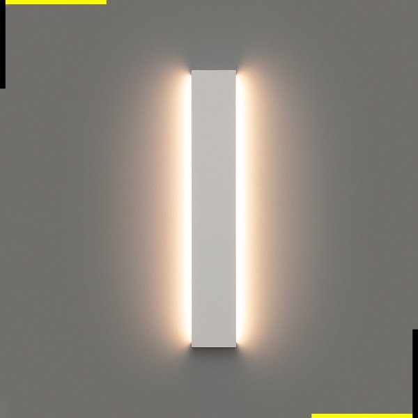 Arandela de Parede Reflex LED 20W 3000K IP65 72cm Bivolt | Stella STH 9741BR/30