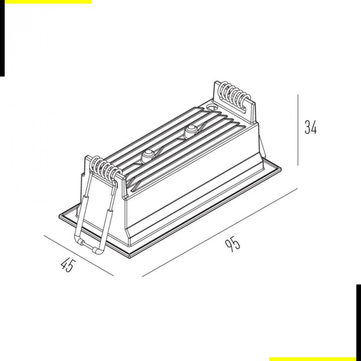 Spot de Embutir LED Picco 7W 4000K Bivolt - Interlight