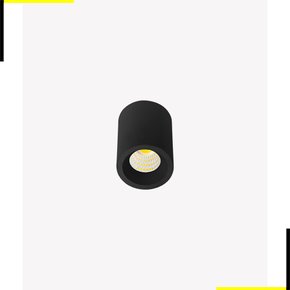 Spot Sobrepor Minima Redondo LED 3W 4,5cm | Opus - Preto