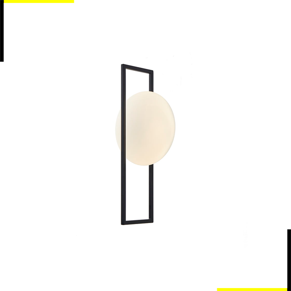 Arandela LED Rony 5W 3000K Bivolt - Preto